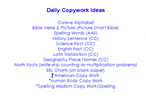 Why I Love Copywork - Homeschool Story