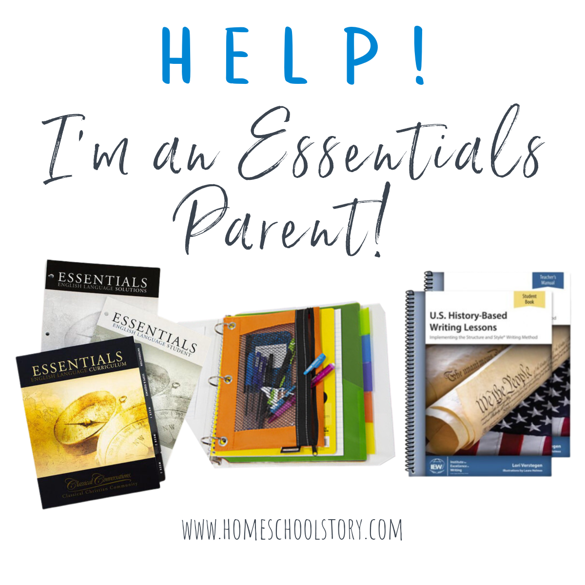HELP I'm an Essentials Parent! - Homeschool Story