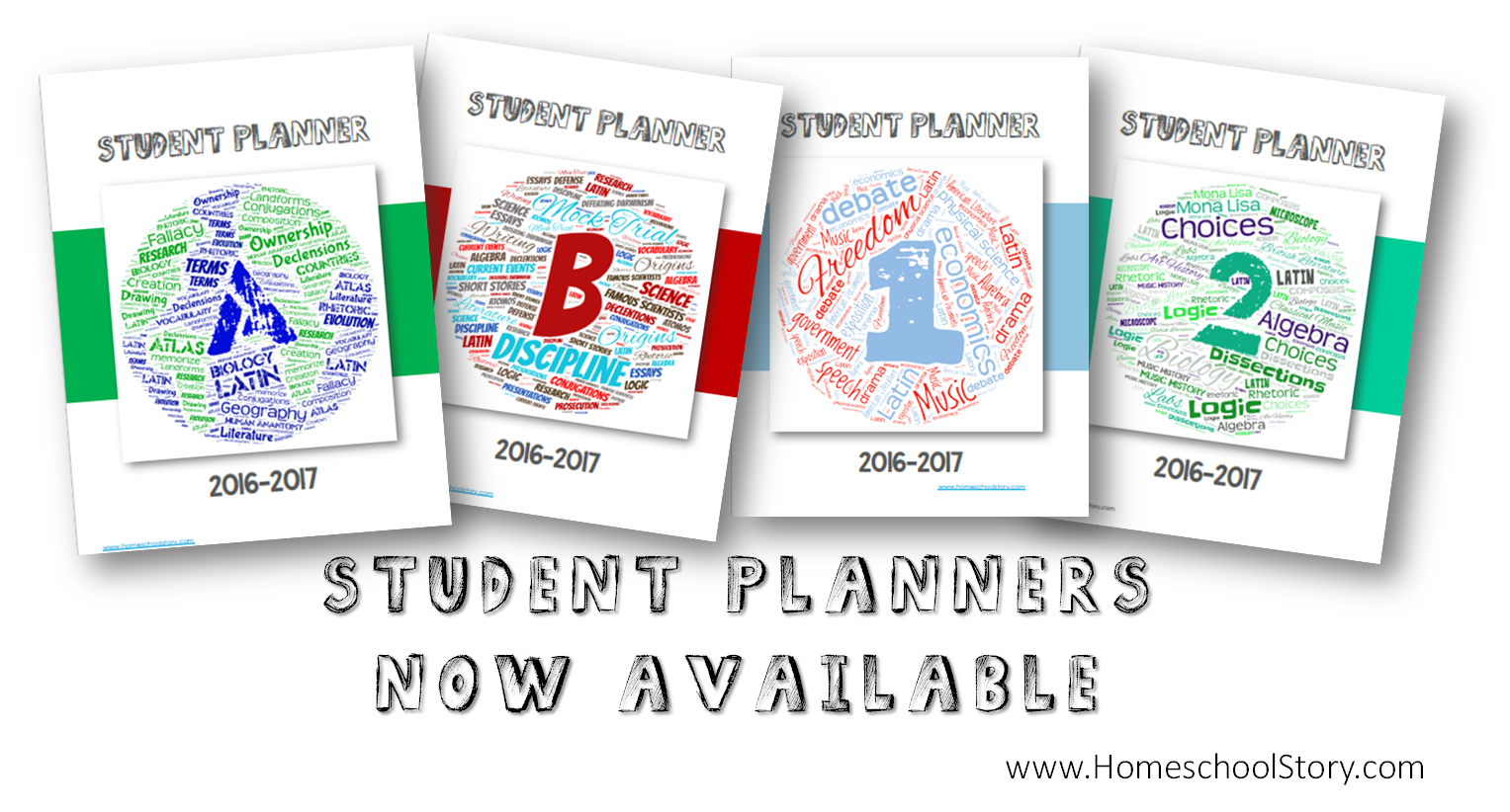 challenge planner covers - Homeschool Story