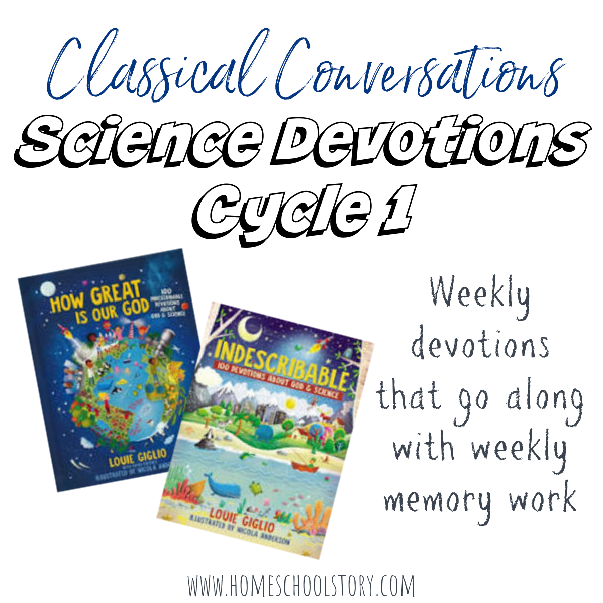 Science Devotions - CC Cycle 1 - Homeschool Story